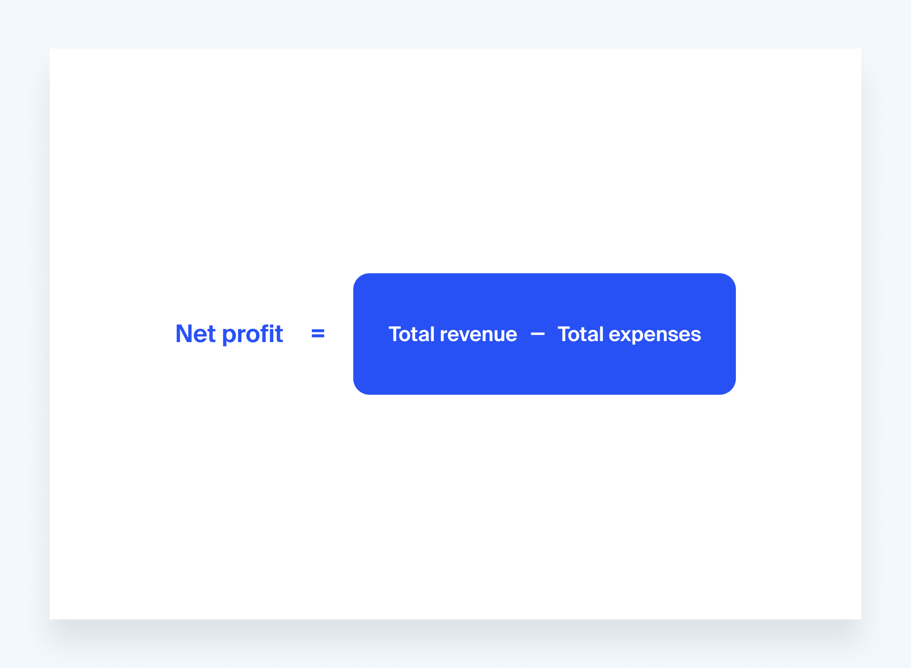 How to calculate net profit? – Accounting glossary | TaxDome