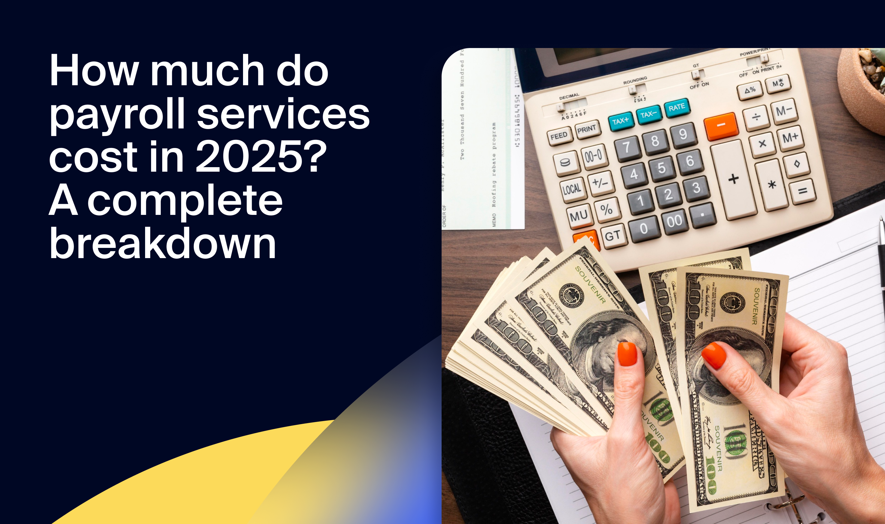 How much do payroll services cost in 2026? A complete breakdown - TaxDome