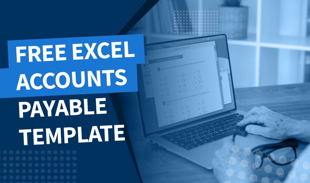 Free Excel accounts payable template for easily tracking your payables ...
