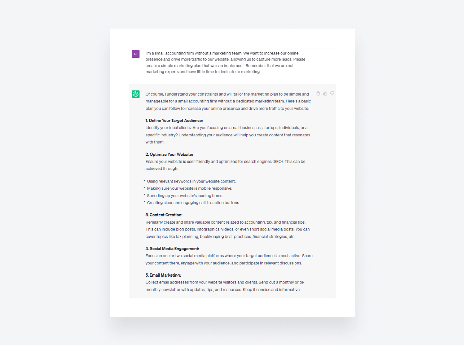ChatGPT for accountants: 12 strategies to automate your workflows
