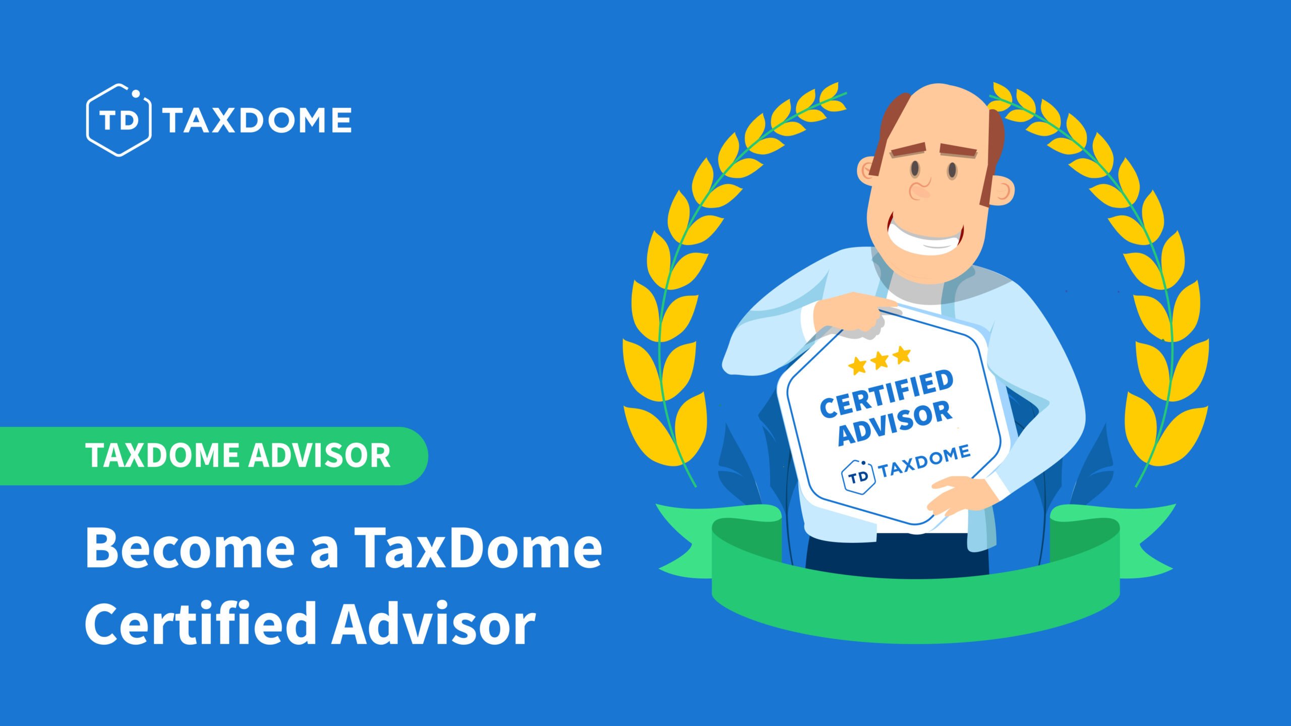 Become a TaxDome Certified Advisor and get certification badge - TaxDome