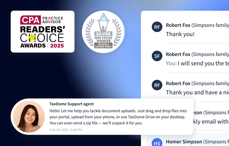 Client-facing support – TaxDome Client Care