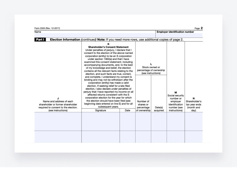 Form 2553: step-by-step instructions to obtain S corporation status ...